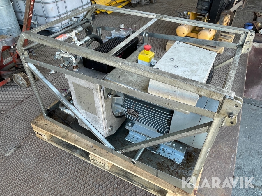 Kärnborrigg med hydraulaggregat Sandvik DE110, Sollefteå,