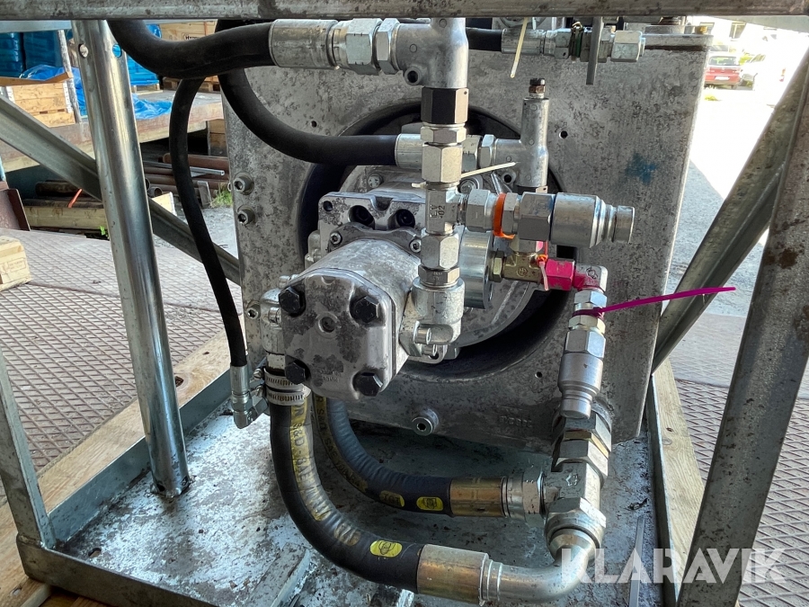 Kärnborrigg med hydraulaggregat Sandvik DE110, Sollefteå,