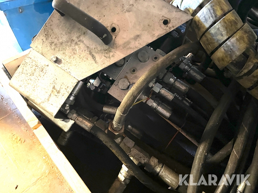 Kärnborrigg med hydraulaggregat Sandvik DE110, Sollefteå,