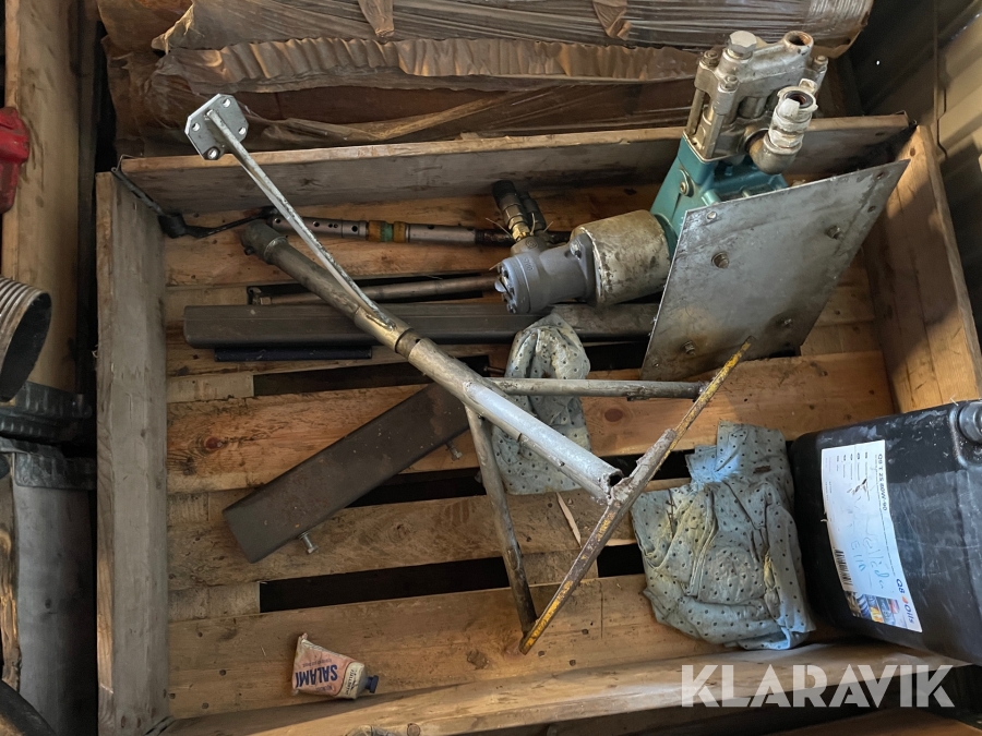 Kärnborrigg med hydraulaggregat Sandvik DE110, Sollefteå,