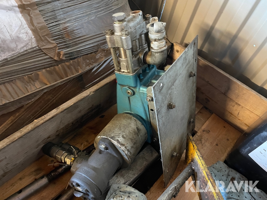 Kärnborrigg med hydraulaggregat Sandvik DE110, Sollefteå,