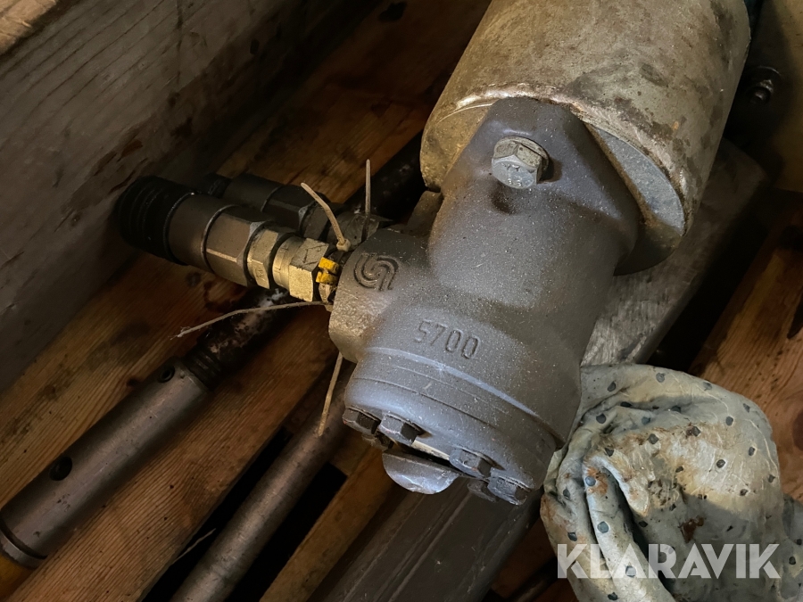 Kärnborrigg med hydraulaggregat Sandvik DE110, Sollefteå,