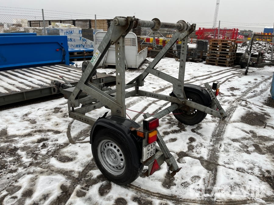 Kabelsläp SAB TRV 9, Sollentuna, Klaravik auktioner