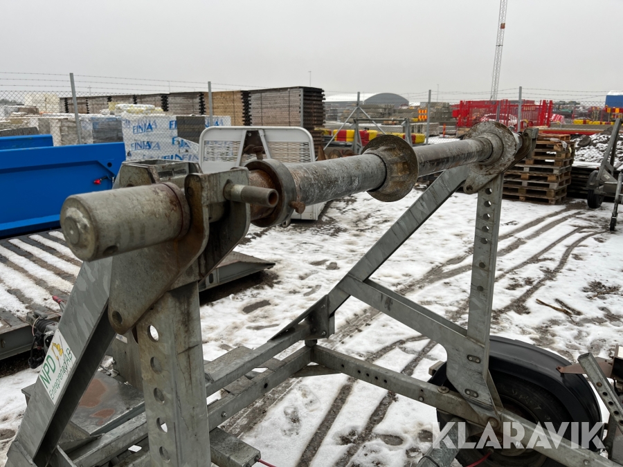 Kabelsläp SAB TRV 9, Sollentuna, Klaravik auktioner