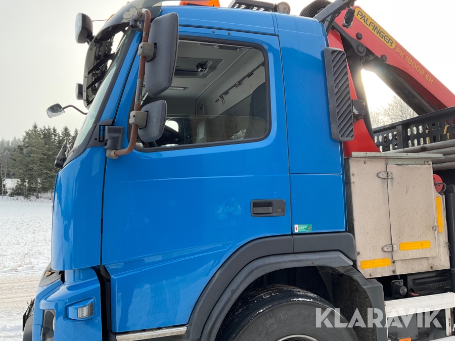 Kranbil Volvo FMX, Färgelanda, Klaravik auktioner