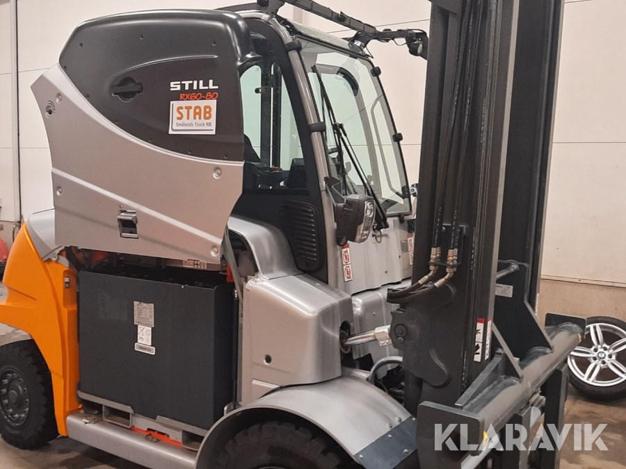 Motviktstruck Still RX 60-80, Vansbro, Klaravik auktioner