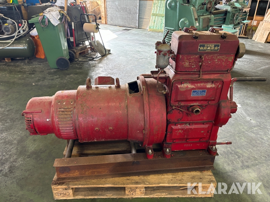 Generator BUKH 2EV100, Essunga, Klaravik auktioner