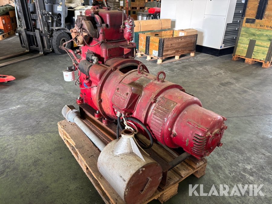 Generator BUKH 2EV100, Essunga, Klaravik auktioner
