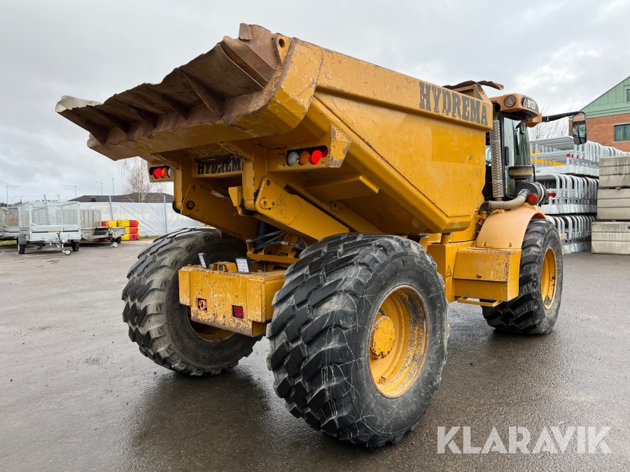 Dumper Hydrema 912D, Norrköping, Klaravik auktioner