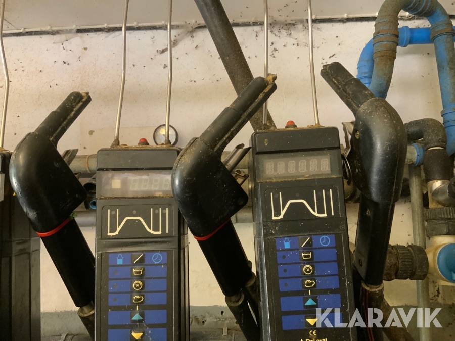 Klaravik Auktioner | Milkmaster Delaval 6 stycken