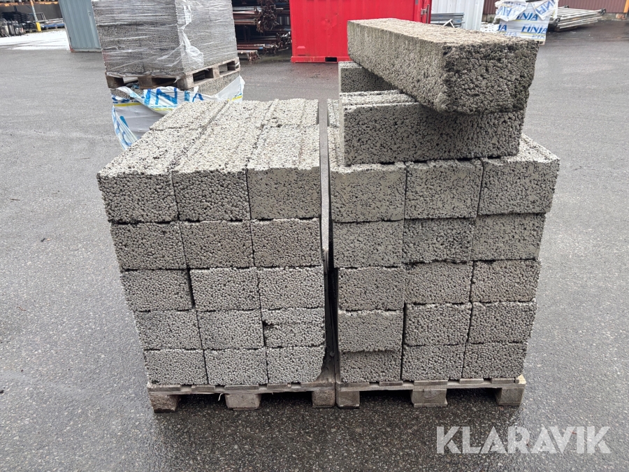 Lecablock/ Murblock Finja, Sjöbo, Klaravik auktioner