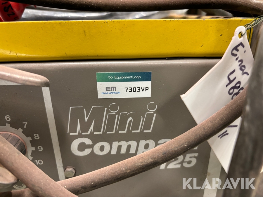Svets ESAB Mini Compact 125, Stockholm, Klaravik auktioner