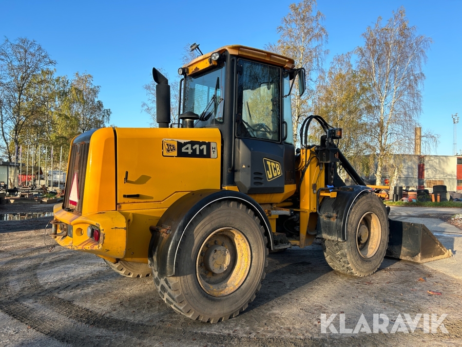 Hjullastare JCB 411 HT, Lerum, Klaravik auktioner