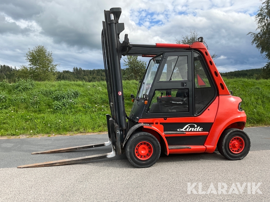 Dieseltruck Linde H70 D, Ulricehamn, Klaravik auktioner
