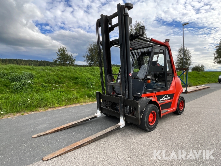 Dieseltruck Linde H70 D, Ulricehamn, Klaravik auktioner