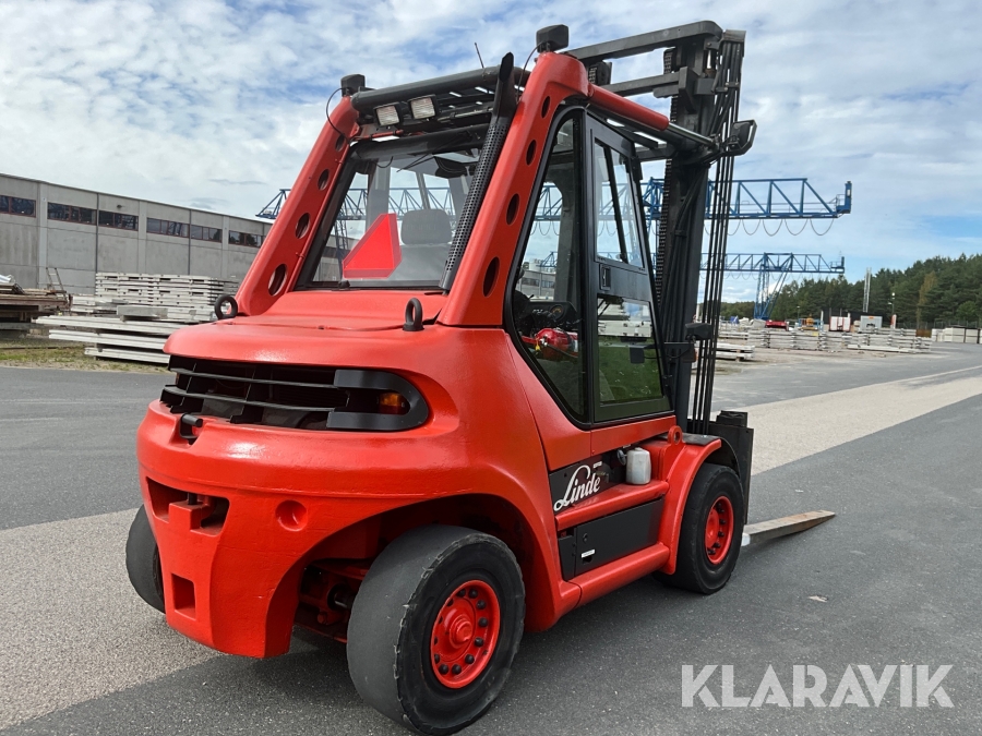 Dieseltruck Linde H70 D, Ulricehamn, Klaravik auktioner