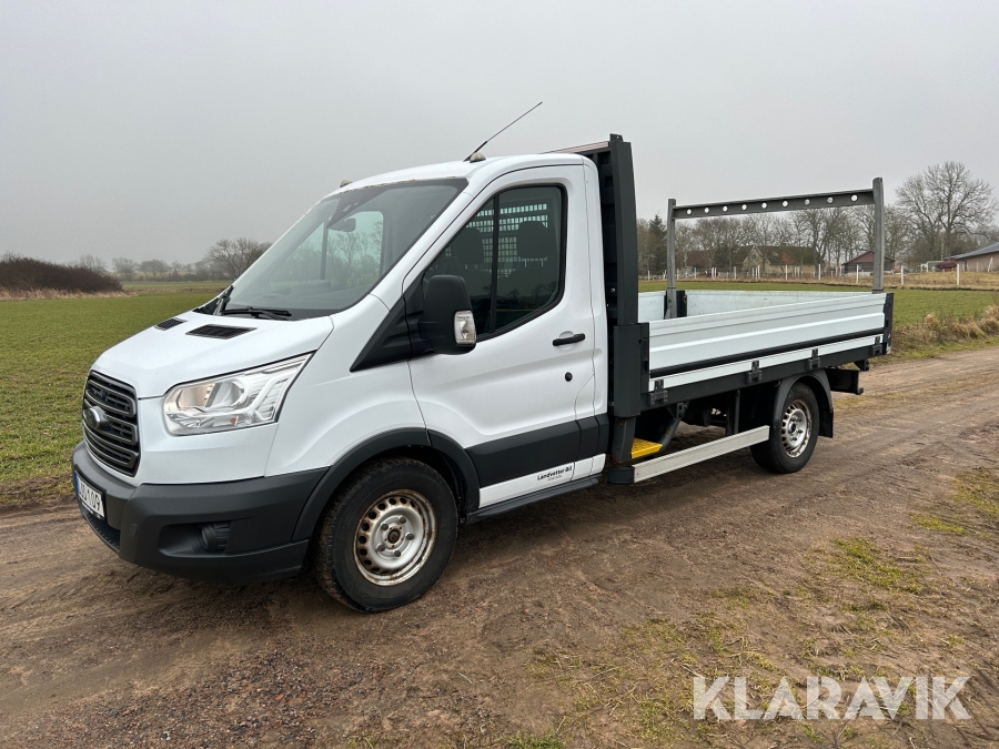 Flakbil Ford Transit, Båstad, Klaravik auktioner