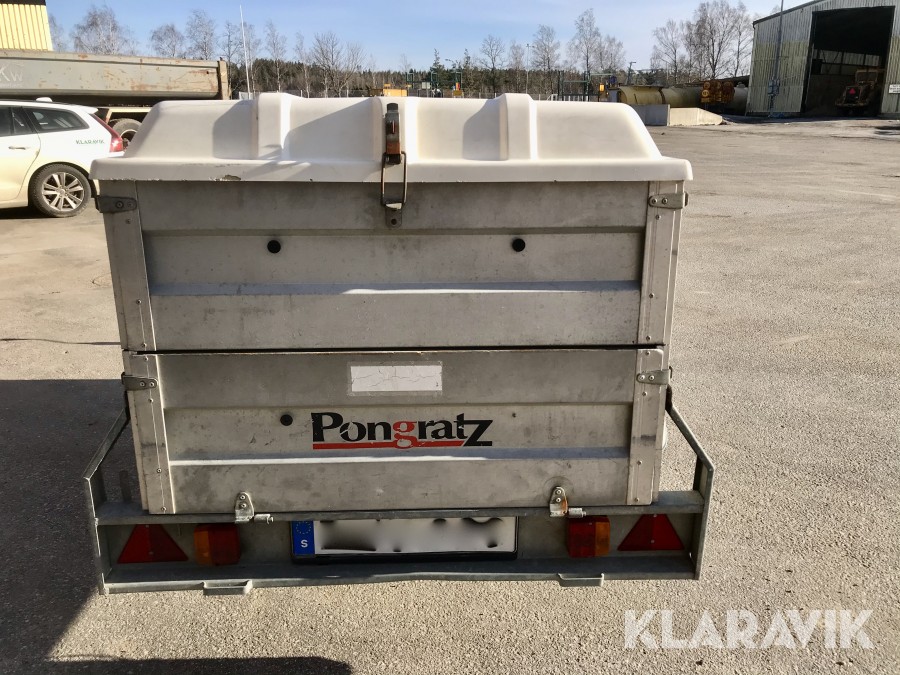 Klaravik Auktioner | Släpkärra Pongratz LPA 206 G