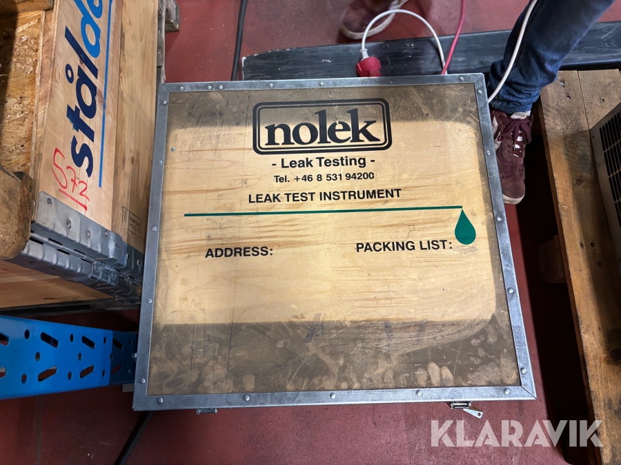 Läckagesökning/tätkontrollinstrument Nolek S9, Vimmerby, Kla