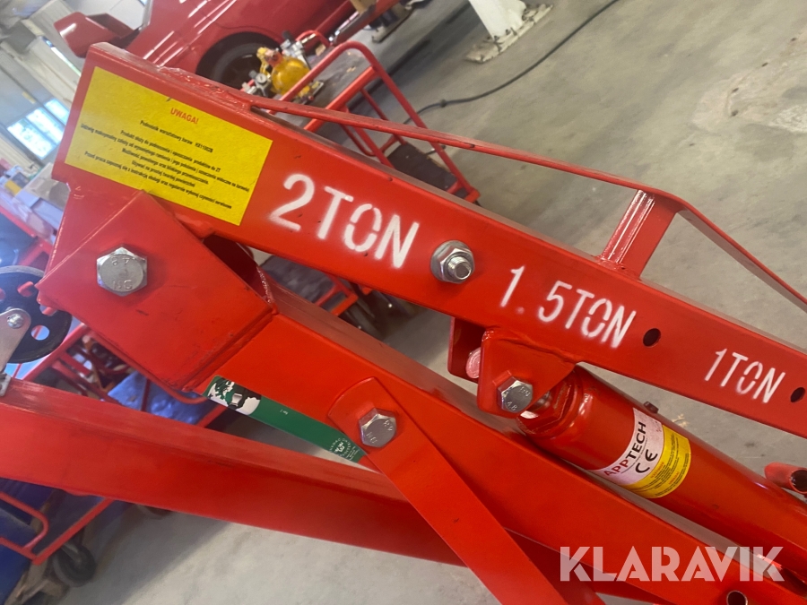 Motorlyft HX11002B 500 kg, Västerås, Klaravik auktioner