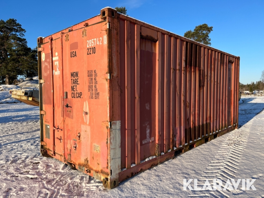 Container, Arboga, Klaravik auktioner
