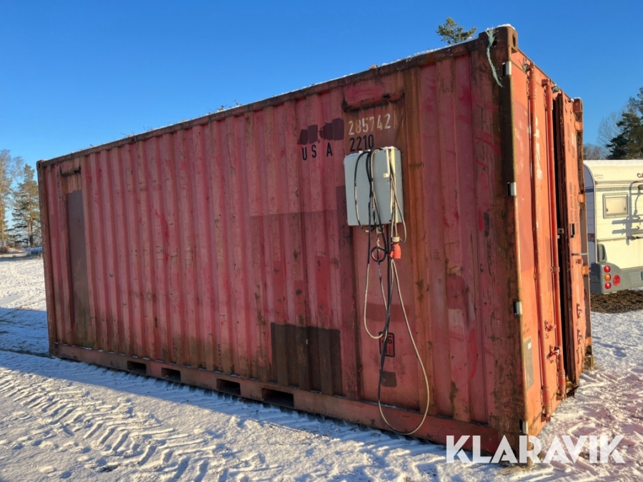 Container, Arboga, Klaravik auktioner