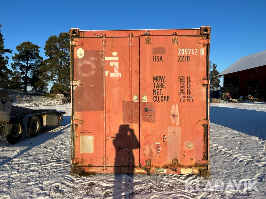 Container, Arboga, Klaravik auktioner
