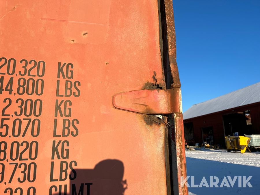 Container, Arboga, Klaravik auktioner