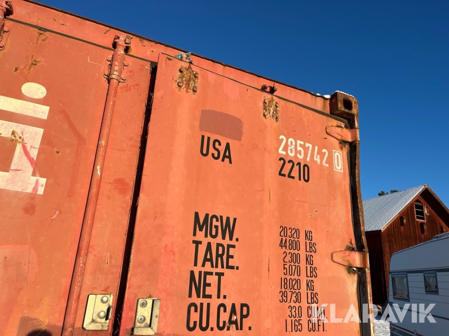 Container, Arboga, Klaravik auktioner