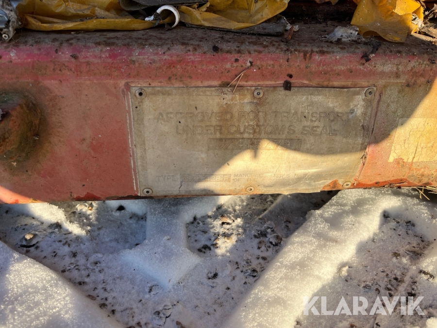 Container, Arboga, Klaravik auktioner