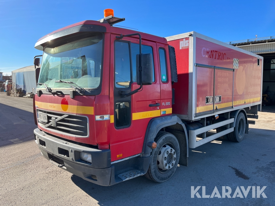 Lastbil Volvo FL220, Linköping, Klaravik auktioner