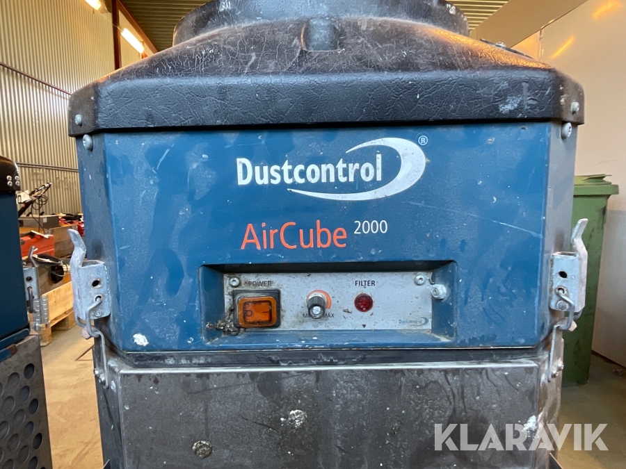 Luftrenare Dustcontrol DC AIRCUBE 2000, Jönköping, Klaravik