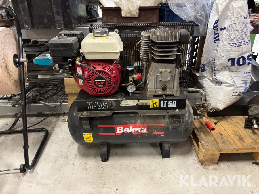 Motordriven Kompressor Balma LT50, Sundsvall, Klaravik aukti