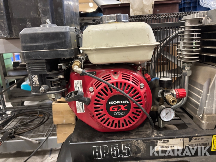 Motordriven Kompressor Balma LT50, Sundsvall, Klaravik aukti