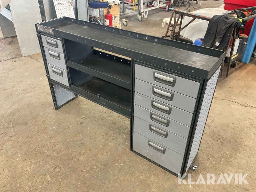 Verktygsinredning Modulsystem, Lessebo, Klaravik auktioner