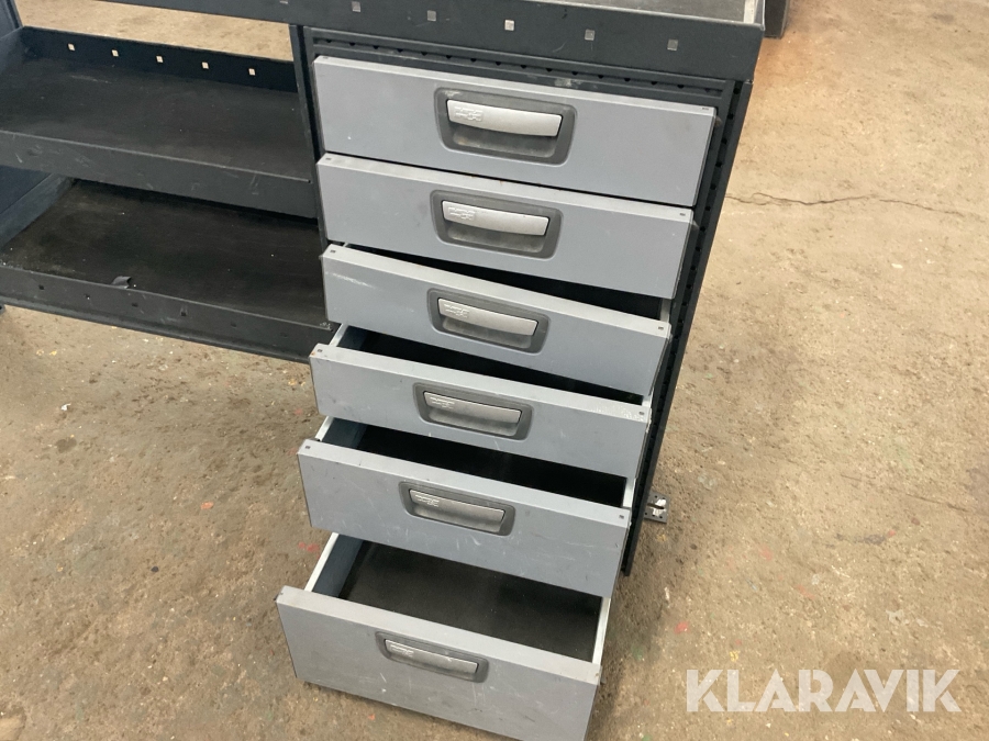 Verktygsinredning Modulsystem, Lessebo, Klaravik auktioner