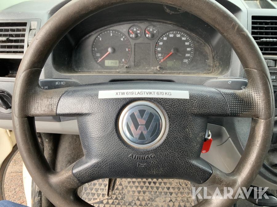Pickup Volkswagen Transporter, Katrineholm, Klaravik auktion