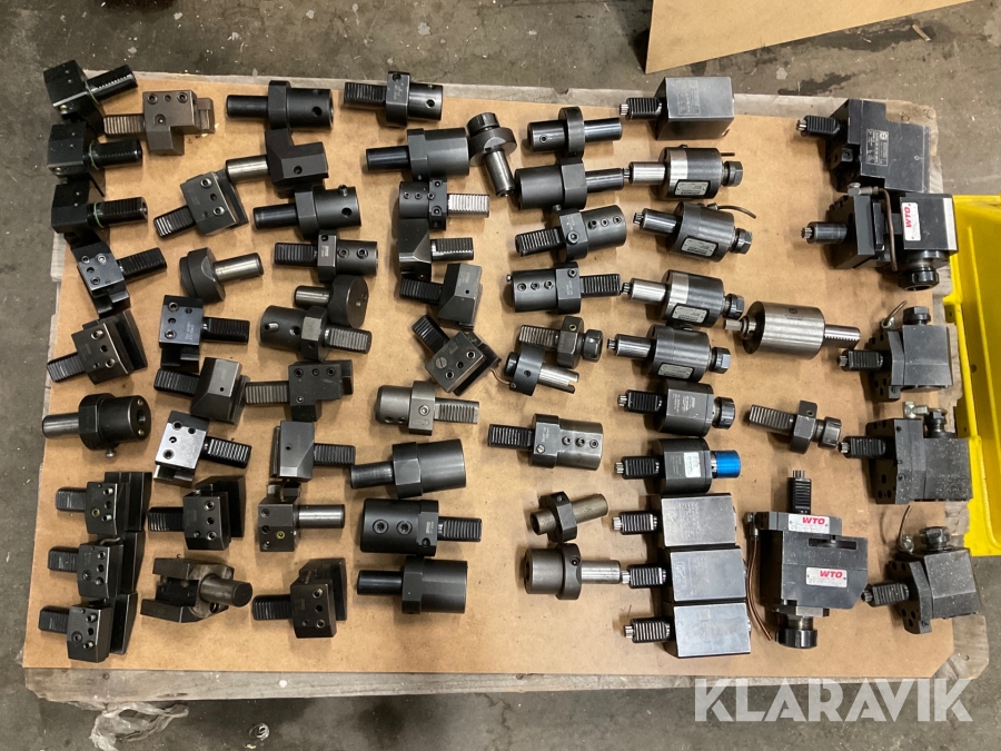 Verktyg VDI 30 drivna och fasta hållare, Kristinehamn, Klara