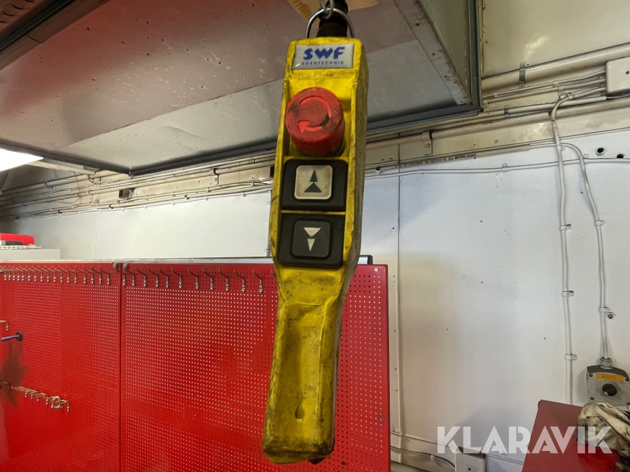 Tefler på balk Konecranes 3200kg, Knivsta, Klaravik auktione