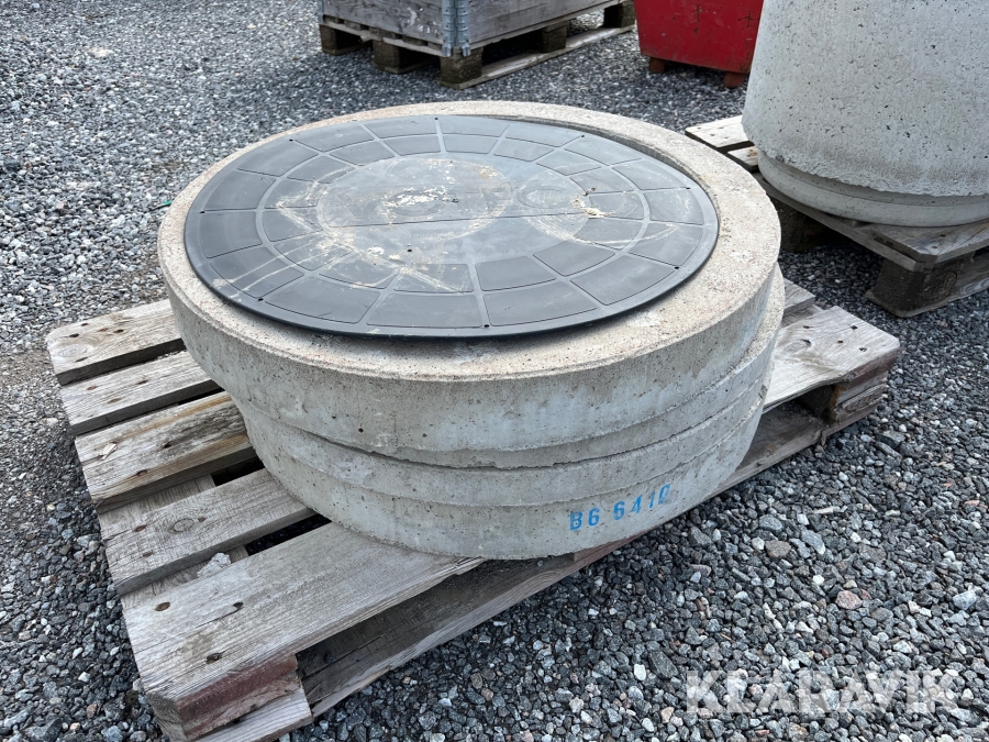 Förhöjningsringar till brunnar, Vallentuna, Klaravik auktion