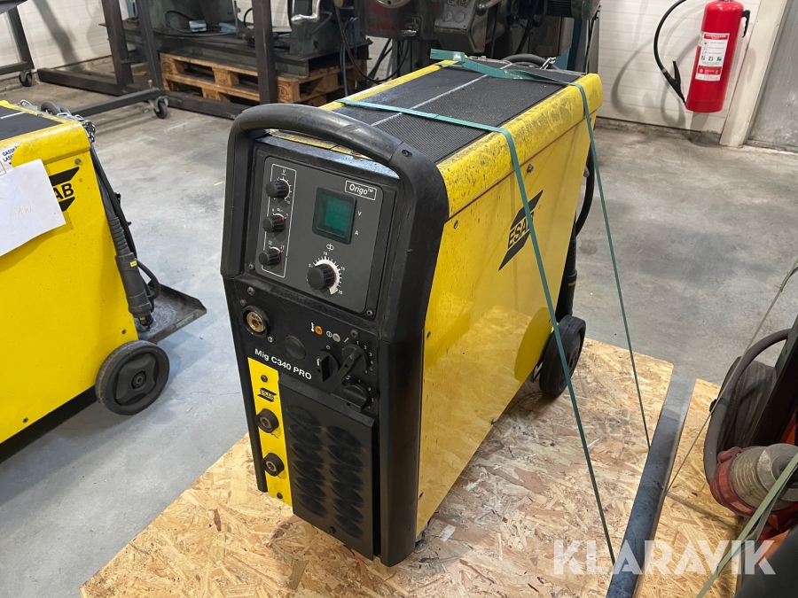 Mig-svets Esab C340 Pro, Bräcke, Klaravik auktioner