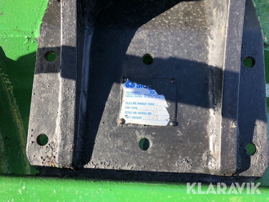 Buskröjare Slagkraft Cranab 450-700 + Spearhead 1200