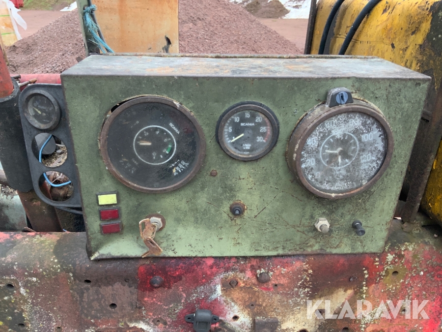 Dieselmotor Scania DS 8, Skövde, Klaravik auktioner