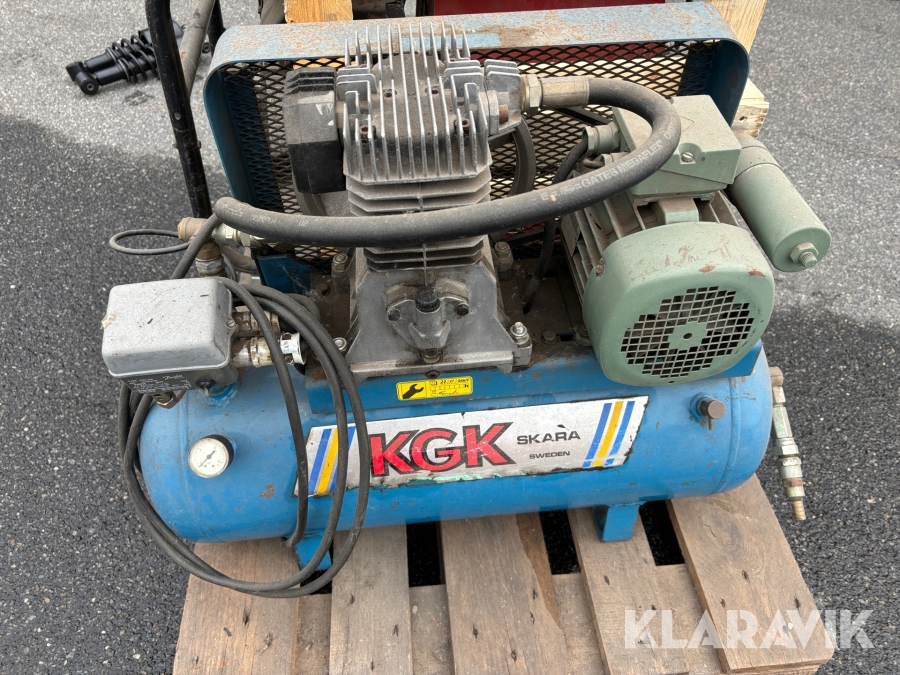 Kompressor KGK, Kristianstad, Klaravik auktioner