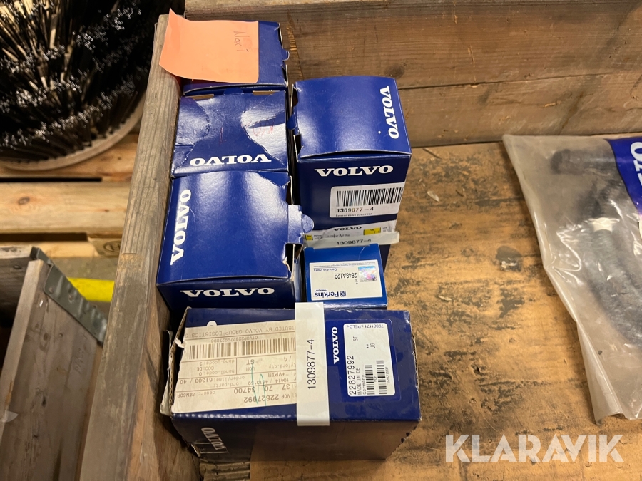 Parti med filter och givare till Volvo BM A25, Mjölby, Klara