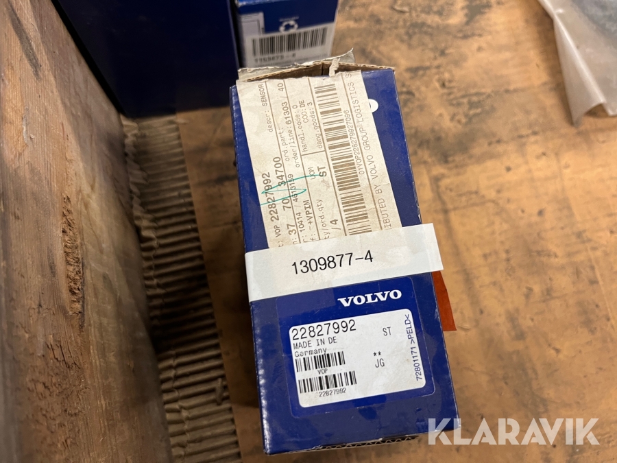 Parti med filter och givare till Volvo BM A25, Mjölby, Klara