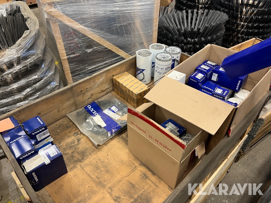 Parti med filter och givare till Volvo BM A25, Mjölby, Klara