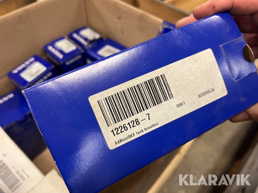 Parti med filter och givare till Volvo BM A25, Mjölby, Klara