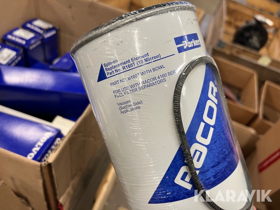 Parti med filter och givare till Volvo BM A25, Mjölby, Klara