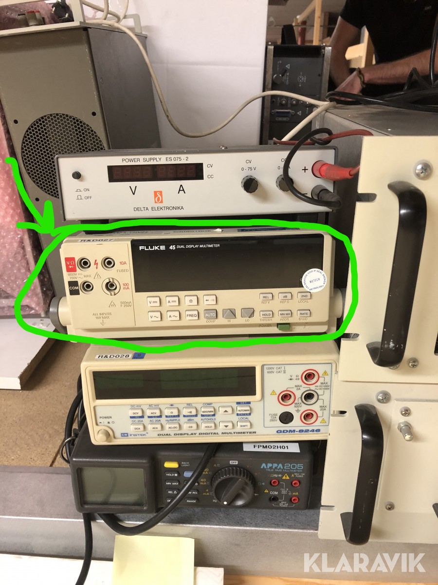 Digital multimeter Fluke 45